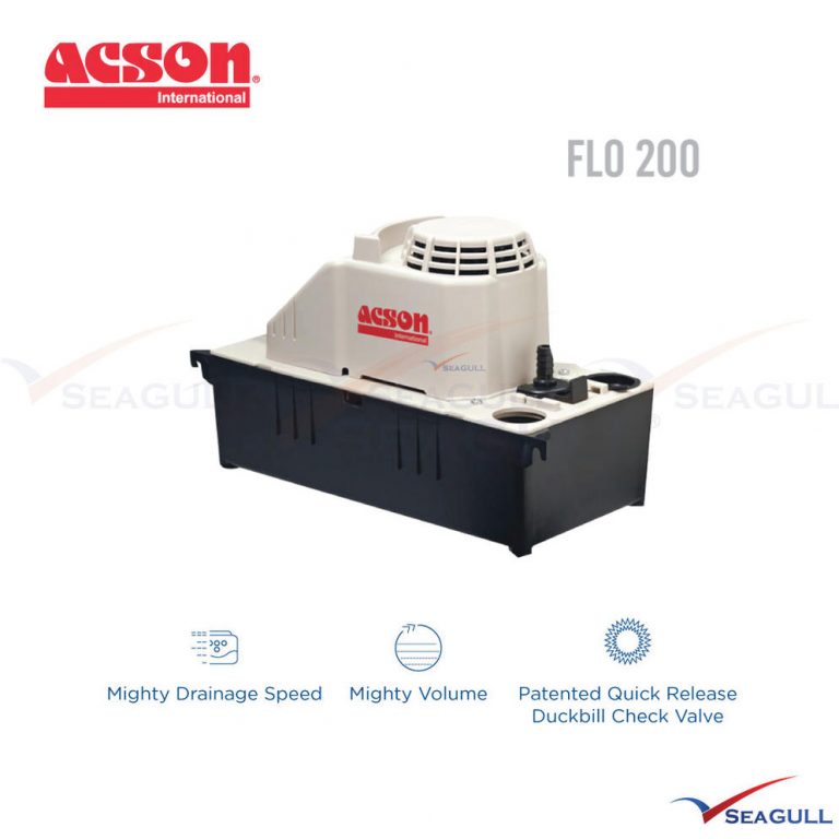 ACSON EASI-FLO 200 Drainage Pump (Big Capacity) - PERNIAGAAN ELEKTRIK ...